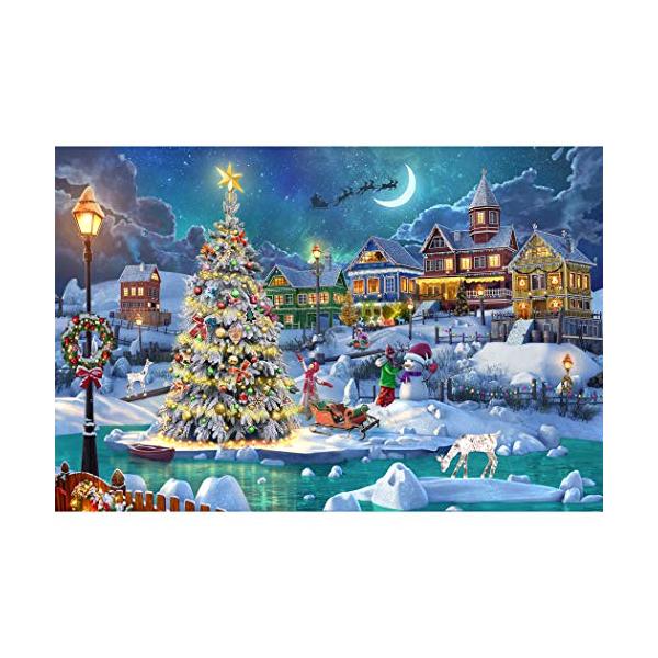 ジグソーパズル 海外製 アメリカ WGPT Becko US Puzzles for Adults 1000 Pieces, Wooden Jigsaw Puzzles, 1000 Piece Puzzle for Adults, Chri...