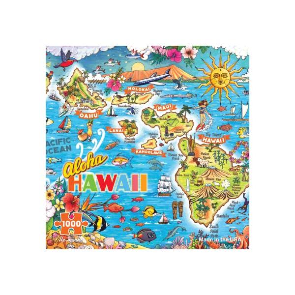 ジグソーパズル 海外製 アメリカ 19100 Re-marks Aloha Hawaii 1,000-Piece Jigsaw Puzzle for All Ages海外限定品を迅速輸入！5〜15営業日にて発送します。商品名（自動翻訳）：R...