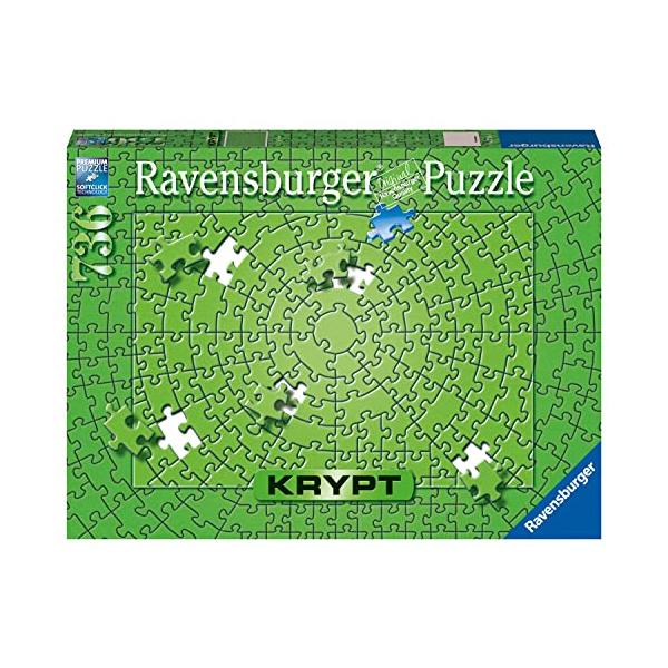 ジグソーパズル 海外製 アメリカ 17364 Ravensburger Krypt Neon Green Mystery Challenge Jigsaw Puzzles for Adults Age 12 Years Up - 736 P...