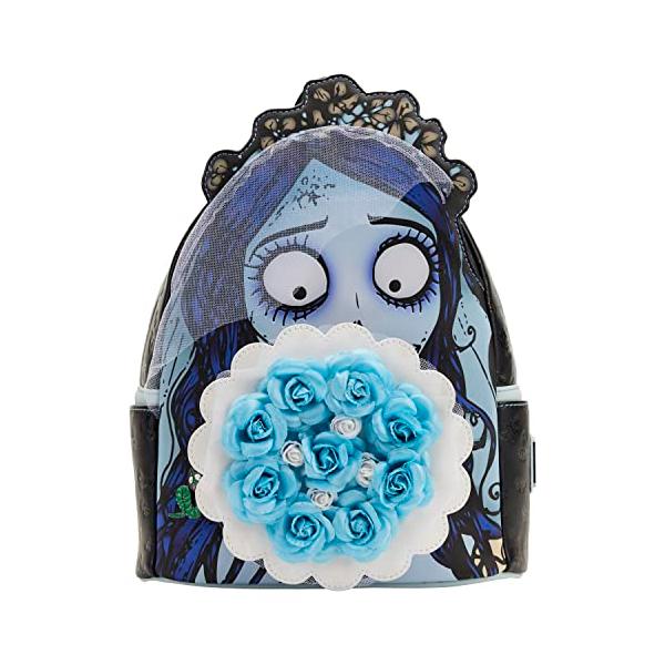 ラウンジフライ アメリカ 日本未発売 バッグ コラボ レディース ウィメンズ 143819 The Corpse Bride Emily Bouquet Mini Backpack海外限定品を迅速輸入！5〜15営業日にて発送します。商品名（...