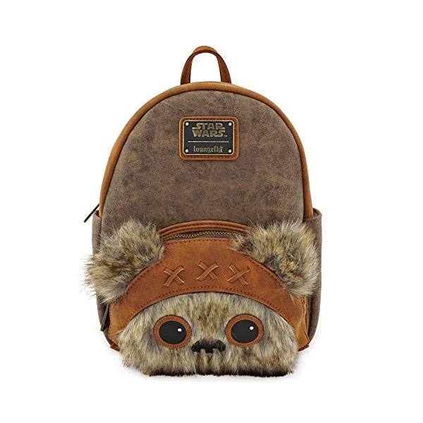 ラウンジフライ アメリカ 日本未発売 バッグ コラボ レディース ウィメンズ STBK0141 Loungefly x Star Wars Wicket W. Warrick the Ewok Mini Backpack (One Size...