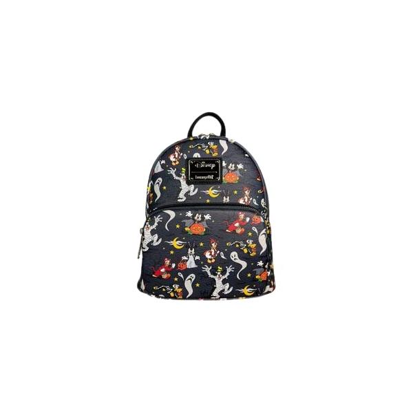 ラウンジフライ アメリカ 日本未発売 バッグ コラボ レディース ウィメンズ WDBK1796 Loungefly Mickey and Friends Not So Scary Halloween AOP Mini Backpack Ex...