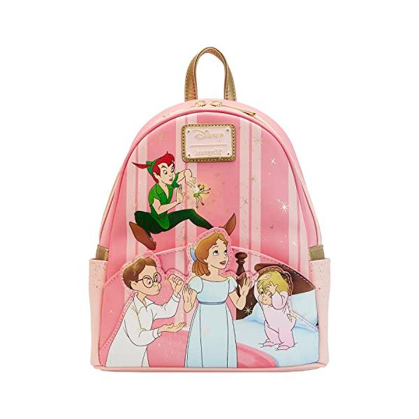 ラウンジフライ アメリカ 日本未発売 バッグ コラボ レディース ウィメンズ WDBK2936 Loungefly Disney Peter Pan You Can Fly 70th Anniversary Mini Backpack海外限...