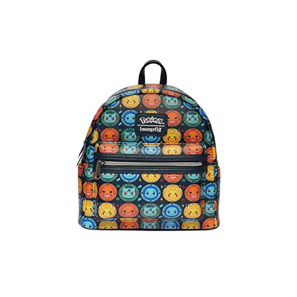 ラウンジフライ アメリカ 日本未発売 バッグ コラボ レディース ウィメンズ  Lougefly Pok?mon Kanto Starter Mini-Backpack - Entertainment Earth Exclusive海外限定...