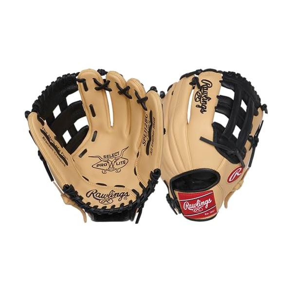 グローブ 内野手用ミット ローリングス 野球 ベースボール メジャーリーグ 大リーグ マイナーリーグ 高校野球 草野球 WBC 017RW211 1125 CMBK Rawlings | SELECT PRO LITE Youth Base...