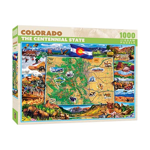 ジグソーパズル 海外製 アメリカ 72300 MasterPieces - 1000 Piece Jigsaw Puzzle, Colorado National Park, Fun for Adults, Family, Kids 19....