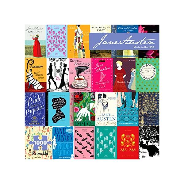 ジグソーパズル 海外製 アメリカ 43224-8624 Re-marks Jane Austen Literary Jigsaw Puzzle, 1000 Piece Puzzle for All Ages海外限定品を迅速輸入！5〜15営業...
