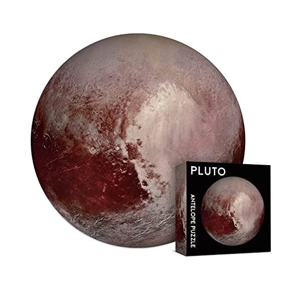 ジグソーパズル 海外製 アメリカ  Antelope - 1000 Piece Jigsaw Puzzle for Adults, Pluto Space Puzzle, Planet Round Circle Puzzle, Solar ...