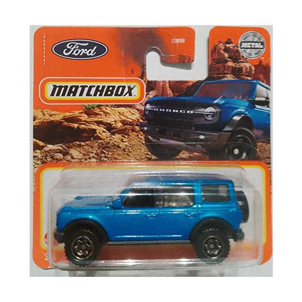 ホットウィール マテル ミニカー ホットウイール HFP31 Matchbox 2022 - 2021 Ford Bronco [Blue] 34/100海外限定品を迅速輸入！5〜15営業日にて発送します。商品名（自動翻訳）：マッチボックス...