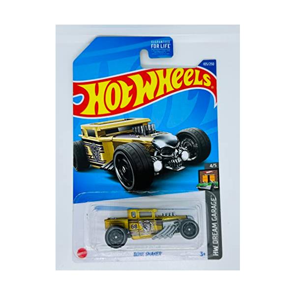 ホットウィール マテル ミニカー ホットウイール HCX12-M9C0Q Hot Wheels 2022 - Bone Shaker - Gold - HW Dream Garage 4/5 - Skull Wing海外限定品を迅速輸入！5...