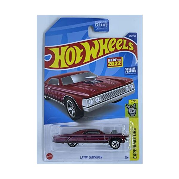ホットウィール マテル ミニカー ホットウイール Layin'Lowrider Hot Wheels - Layin'Lowrider - Experimotors 7/10 [Maroon] 128/250海外限定品を迅速輸入！5〜15営...