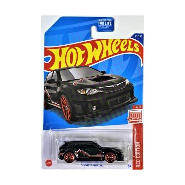 ホットウィール マテル ミニカー ホットウイール HDG52 Hot Wheels 2022 - Subaru WRX STI - RED Edition 7/12 [red] 67/250海外限定品を迅速輸入！5〜15営業日にて発送します...