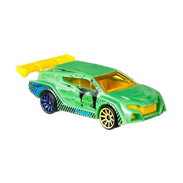 ホットウィール マテル ミニカー ホットウイール CFM46 Hot Wheels Color Shifters HWTF Loop Coupe ~ CFM46 - Dark Green, Yellow and Blue Car海外限定品を...
