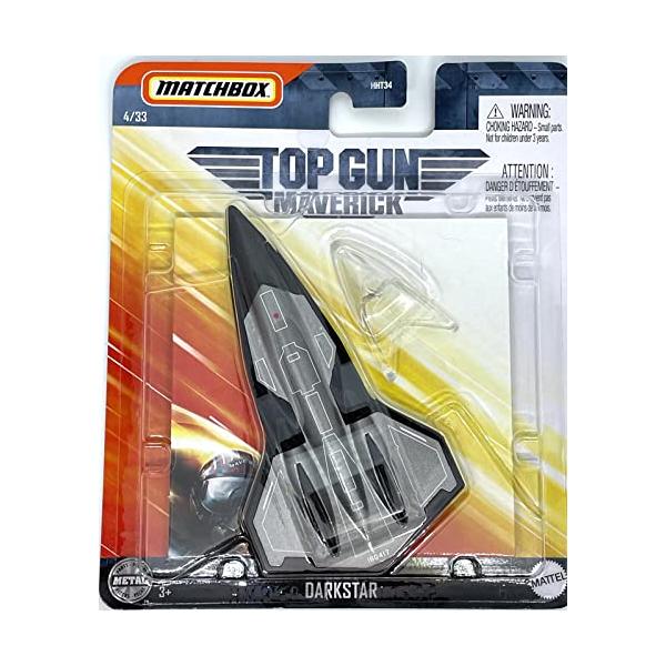 ホットウィール マテル ミニカー ホットウイール #4/33 Matchbox 2022 - Sky Busters - Darkstar - Top Gun Maverick - #4/33海外限定品を迅速輸入！5〜15営業日にて発送しま...