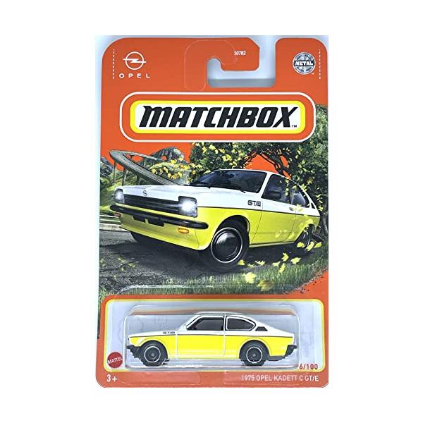 ホットウィール マテル ミニカー ホットウイール 1975 Opel Kadett C GT/E Matchbox 2022-1975 Opel Kadett C GT/E [Yellow] - 56/100海外限定品を迅速輸入！5〜15営...