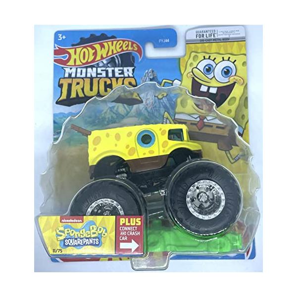 ホットウィール マテル ミニカー ホットウイール  Hot Wheels 2022 - Monster Trucks - Spongebob Squarepants 11/75海外限定品を迅速輸入！5〜15営業日にて発送します。商品名（自動...