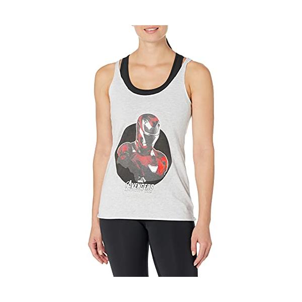 Tシャツ キャラクター ファッション トップス 海外モデル MARF0372-60077010 Marvel Women’s Junior Women's Marvel Avengers Infinity Wars Tanks Shirt,...