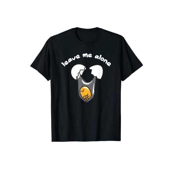 Tシャツ キャラクター ファッション トップス 海外モデル  Gudetama Leave Me Alone Tee Shirt T-Shirt海外限定品を迅速輸入！5〜15営業日にて発送します。商品名（自動翻訳）：ぐでたまほっとけTシャツ...
