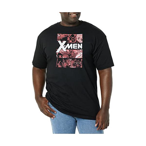 Tシャツ キャラクター ファッション トップス 海外モデル MARV1258-20001007 Marvel Big &amp; Tall Classic Magento Panel Men's Tops Short Sleeve Tee ...