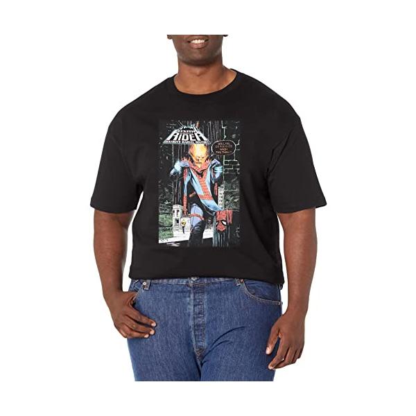Tシャツ キャラクター ファッション トップス 海外モデル MARV3435-10001001 Marvel Men's Universe Ghost Rider T-Shirt, Black, Medium海外限定品を迅速輸入！5〜15営...