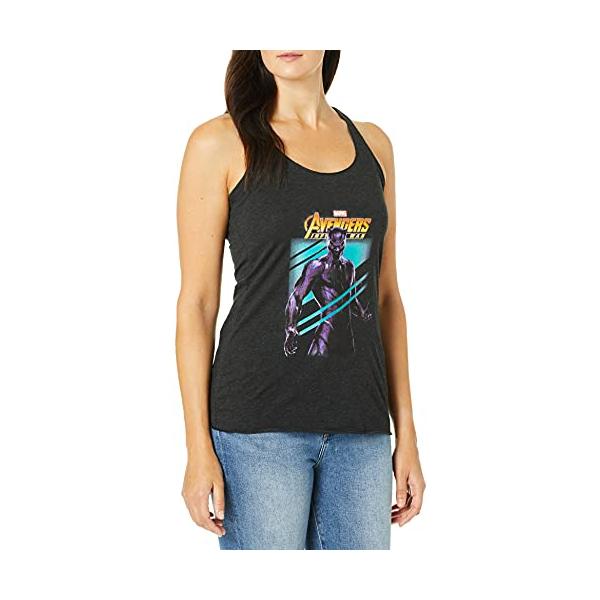 Tシャツ キャラクター ファッション トップス 海外モデル MARF0368-60077010 Marvel Women’s Junior Women's Marvel Avengers Infinity Wars Tanks Shirt,...