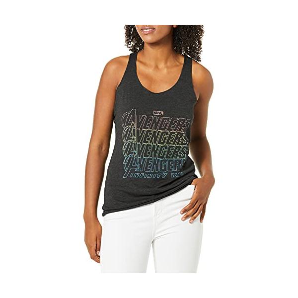 Tシャツ キャラクター ファッション トップス 海外モデル MARF0274-60077010 Marvel Women’s Junior Women's Marvel Avengers Infinity Wars Tanks Shirt,...