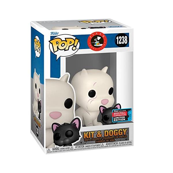ファンコ FUNKO フィギュア 人形 アメリカ直輸入 ボブルヘッド BOBBLEHEAD ポップカルチャー  Funko Pixar KitBull Kit &amp; Doggy Pop! Vinyl Collectible Figur...