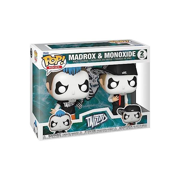 ファンコ FUNKO フィギュア 人形 アメリカ直輸入 ボブルヘッド BOBBLEHEAD ポップカルチャー 61446 Funko Pop! Rocks: Twiztid 2 Pack, Madrox &amp; Monoxide海外限定...