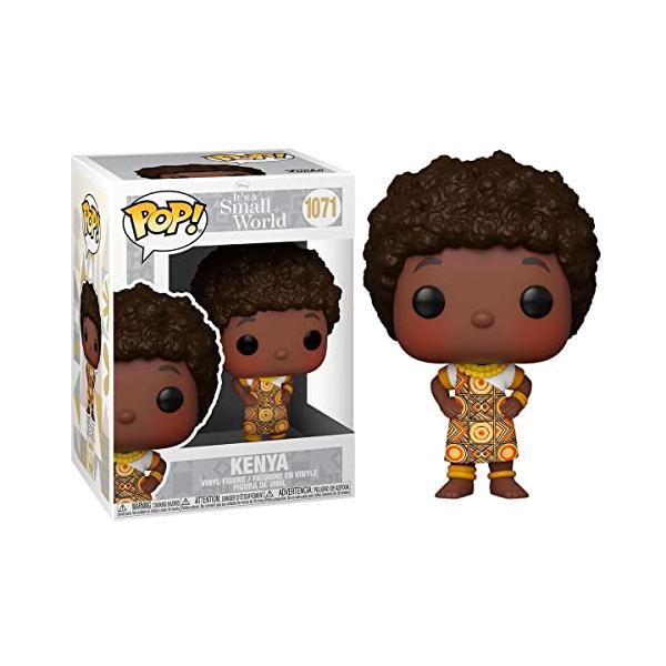 ファンコ FUNKO フィギュア 人形 アメリカ直輸入 ボブルヘッド BOBBLEHEAD ポップカルチャー 55257 Funko POP Disney Parks: Small World - Kenya, Multicolour (5...