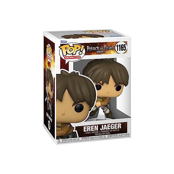 ファンコ FUNKO フィギュア 人形 アメリカ直輸入 ボブルヘッド BOBBLEHEAD ポップカルチャー 57980 Funko POP Animation: Attack On Titans - Eren Yeager, Multic...