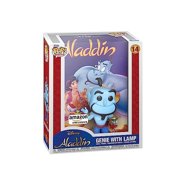 ファンコ FUNKO フィギュア 人形 アメリカ直輸入 ボブルヘッド BOBBLEHEAD ポップカルチャー 63273 Funko Pop! VHS Cover: Disney - Aladdin, Genie with Lamp (Am...