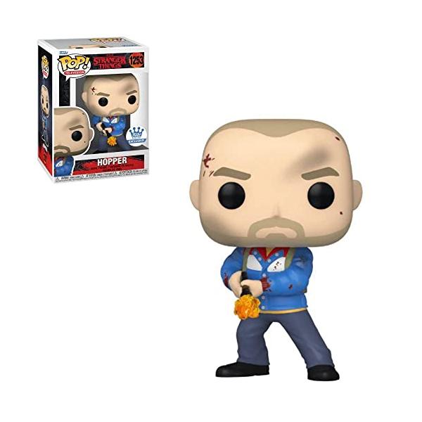 ファンコ FUNKO フィギュア 人形 アメリカ直輸入 ボブルヘッド BOBBLEHEAD ポップカルチャー 62387 Funko Pop! Television Stranger Things 1253 Hopper Flame Thr...