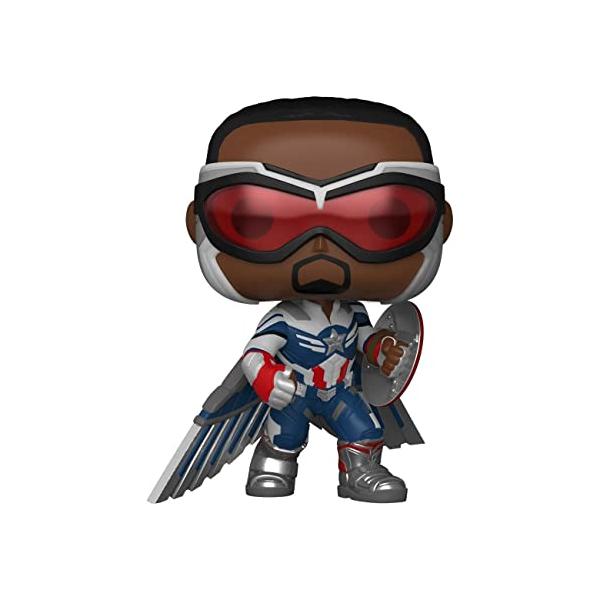 ファンコ FUNKO フィギュア 人形 アメリカ直輸入 ボブルヘッド BOBBLEHEAD ポップカルチャー FUN54281 Funko POP! The Falcon and The Winter Soldier # 819 - Cap...