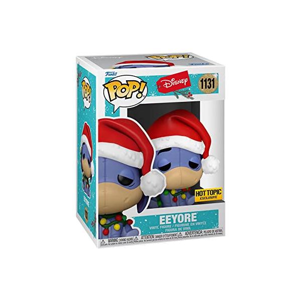 ファンコ FUNKO フィギュア 人形 アメリカ直輸入 ボブルヘッド BOBBLEHEAD ポップカルチャー 58845 Funko Disney Holiday 2021 Pop! Winnie The Pooh Eeyore with ...