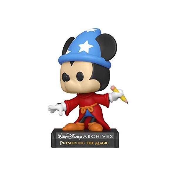ファンコ FUNKO フィギュア 人形 アメリカ直輸入 ボブルヘッド BOBBLEHEAD ポップカルチャー 49891 Funko Pop! Disney: Archives - Sorcerer Mickey, Multicolour海...