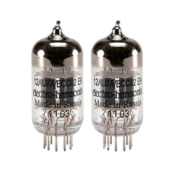 真空管 ギター・ベース アンプ 海外 輸入 Electro Harmonix 12AU7 Pair Brand New In box Gain Matched Pair (2) Electro-Harmonix 12AU7 ECC82 Va...