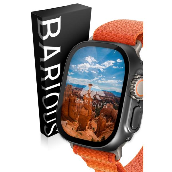 「BARI GUARD 3 for Apple Watch Ultra」 腕に着けたままかぶせるだけ。何度でもつけ外しが可能な保護カバー。透明度が高い強化ガラスを使用しているので、Apple Watch本来の美しさを損ないません。あなたの素...