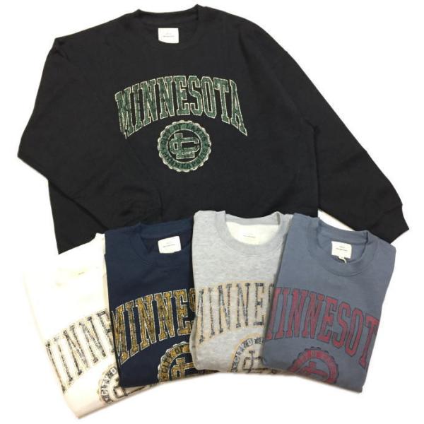 ◆新品 / 正規品◆CORISCO◆カレッジ 裏起毛 BIGトレーナー◆素材 / ポリエステル 75％、綿 25％◆MADE IN CHINA◆カラー / BLACK/ WHITE/ NAVY/ GRAY/ BLUE GRAY◆サイズ【 Ｍ...