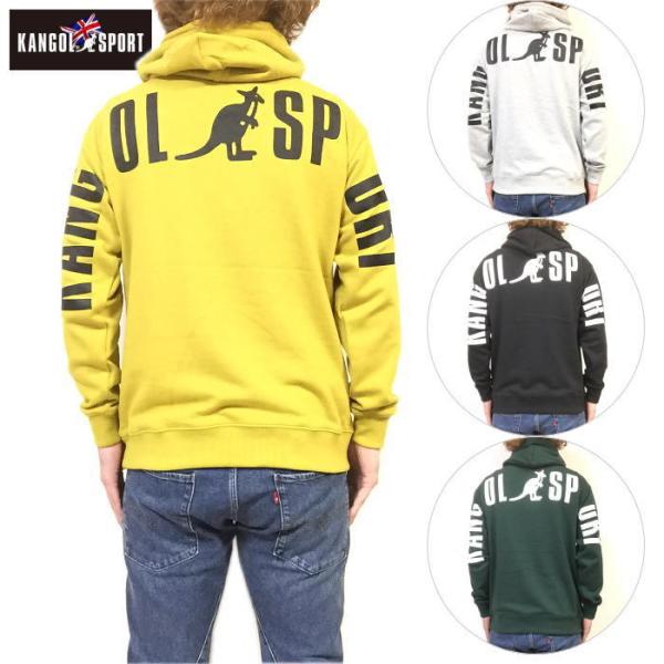 ★新品 / 正規品★KANGOL カンゴール KANGOL SPORT★【Arch back print hoodie】★素材/本体：ポリエステル６５％、綿３５％、リブ：ポリエステル６２％、綿３３％、ポリウレタン５％★MADE IN CHI...