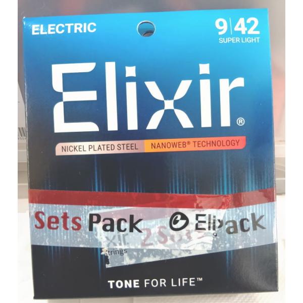 ●エレキギター弦 2set●Ultra-Thin NANOWEB Anti-Rust●SUPER LIGHT / 009、011、016、024、032、042