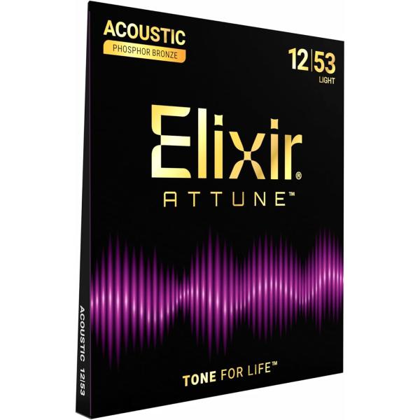 ブランド ELIXIR(エリクサー)弦のゲージ ライト色 リン青銅楽器 アコースティックギターストリング材質タイプ リン青銅