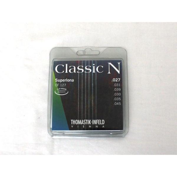 送料無料（代引き不可）クラシックギター弦 THOMASTIK INFELD トマスティック インフェルト CF127Classic N Seriescharacteristics: Bright, clear ２種類のベース(E,A,D)ス...