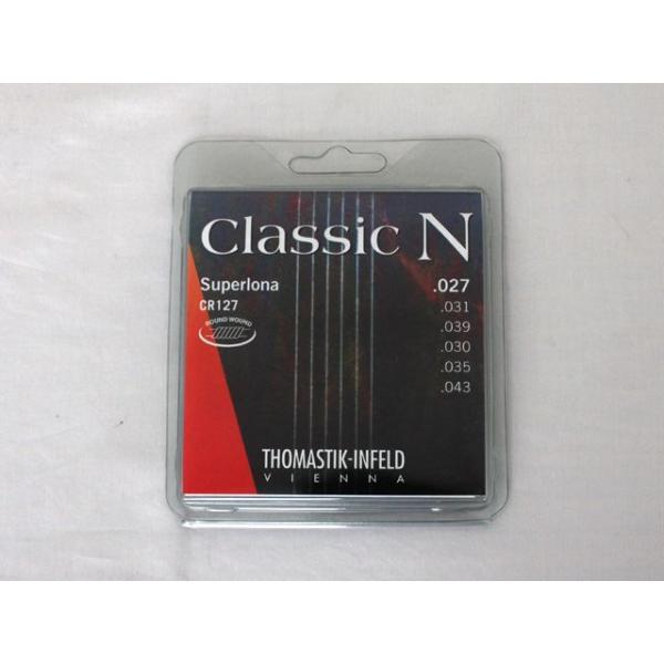 クラシックギター弦 THOMASTIK INFELD トマスティック インフェルト CR127Classic N Seriescharacteristics: Bright, clear ２種類のベース(E,A,D)スタイルからお好みのサウ...