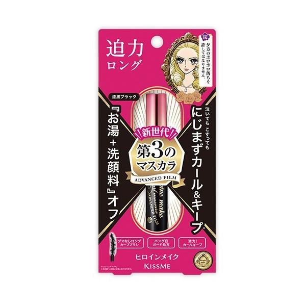 フィルムとウォータープルーフの長所を両立した新タイプのマスカラ! 水・皮脂・こすれに強く、長時間つけていてもにじみやポロポロ落ちのない高い耐久性です。落とす時はいつもの洗顔料で簡単にオフできます。瞬間ロック成分・形状持続ポリマー配合で1日中...