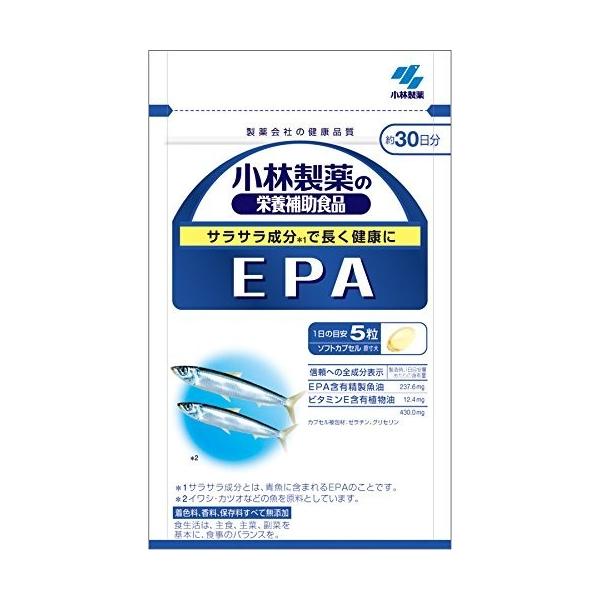 内容量:150粒1日量(目安):5粒サイズ:160*100(mm)背の青い魚が苦手な方におすすめのサプリメント。EPA、ビタミンE含有。30日分