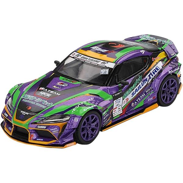 MINI-GT Toyota GR Supra KUHL 2021 D1GP EVANGELION RACINGJAN:840456301296スケール：1/64対象年齢：14才以上※こちらの商品はブリスターパッケージです。※塗装等、製品の...