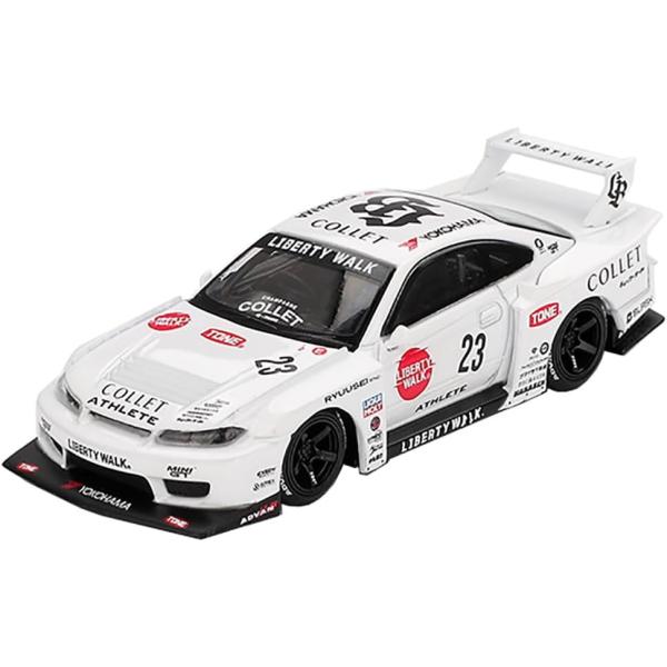 MINI-GT Nissan LB-Super Silhouette SILVIA S15 ATHLETE RHDJAN:840456306666スケール：1/64対象年齢：14才以上※こちらの商品は箱型のパッケージです。※塗装等、製品の個...