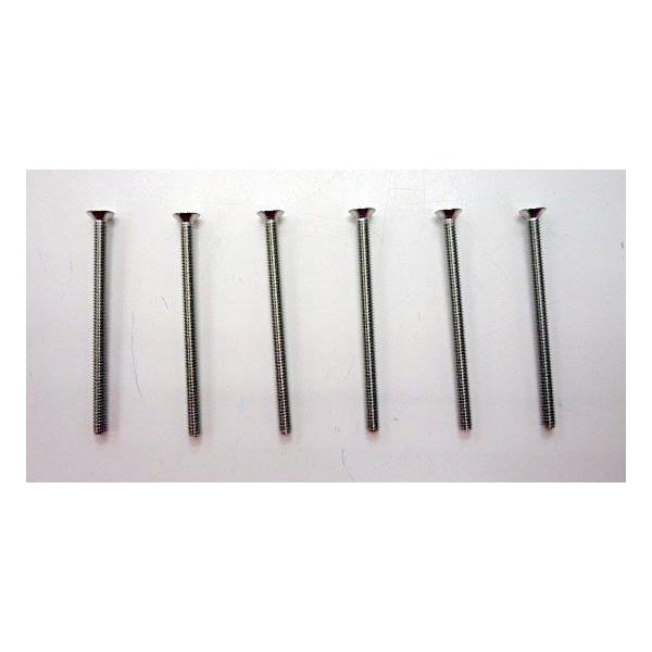 強度の高いステンレス製の皿ビス2mm×30mm 6本セット。