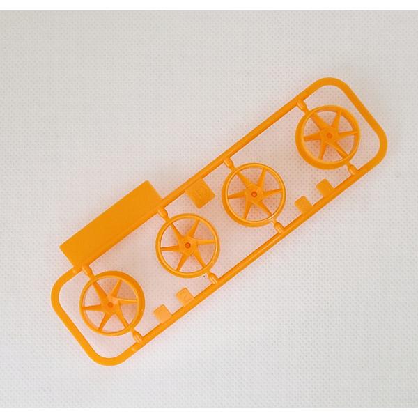 小径 スパイラルホイール オレンジ）ホイール部品単品です。（パッケージ等は、ありません。）