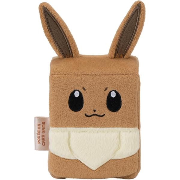 ぬいぐるみ素材のデッキケースです。デッキケースとしての使用はもちろん、飾ってもかわいい!【商品内容】 デッキケース1個【サイズ】12長さ x 7幅 x 22高さ cm(C)2024 Pokemon (C)1995-2024 Nintendo...
